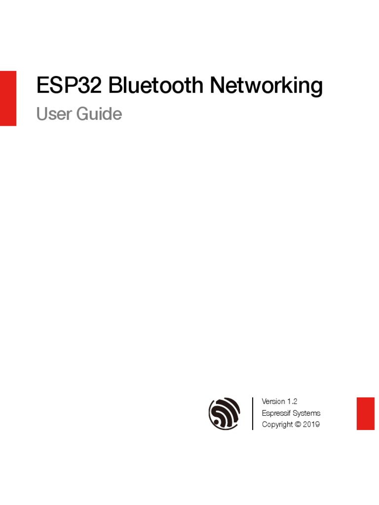ESP32 Bluetooth Networking: User Guide | PDF | Bluetooth | Wi Fi