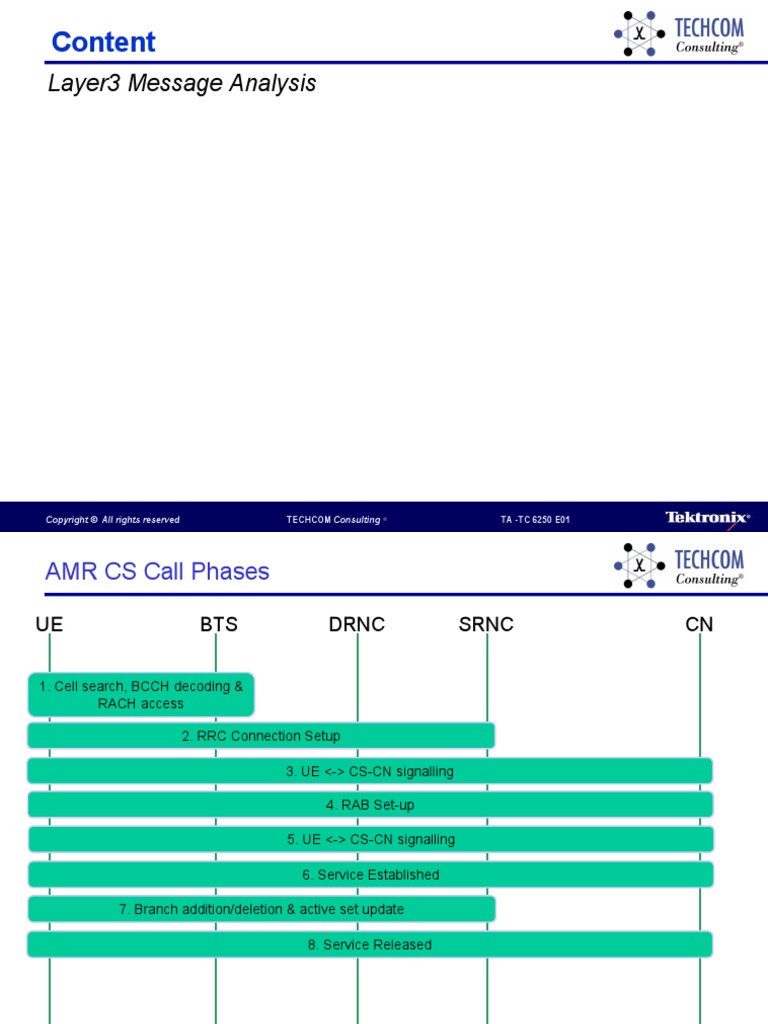 Layer 3 Message Analysis | PDF | High Speed Packet Access | Data ...