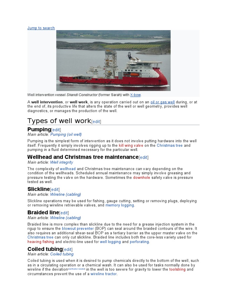 Well Intervention Highlight | PDF | Chemical Engineering | Resource ...