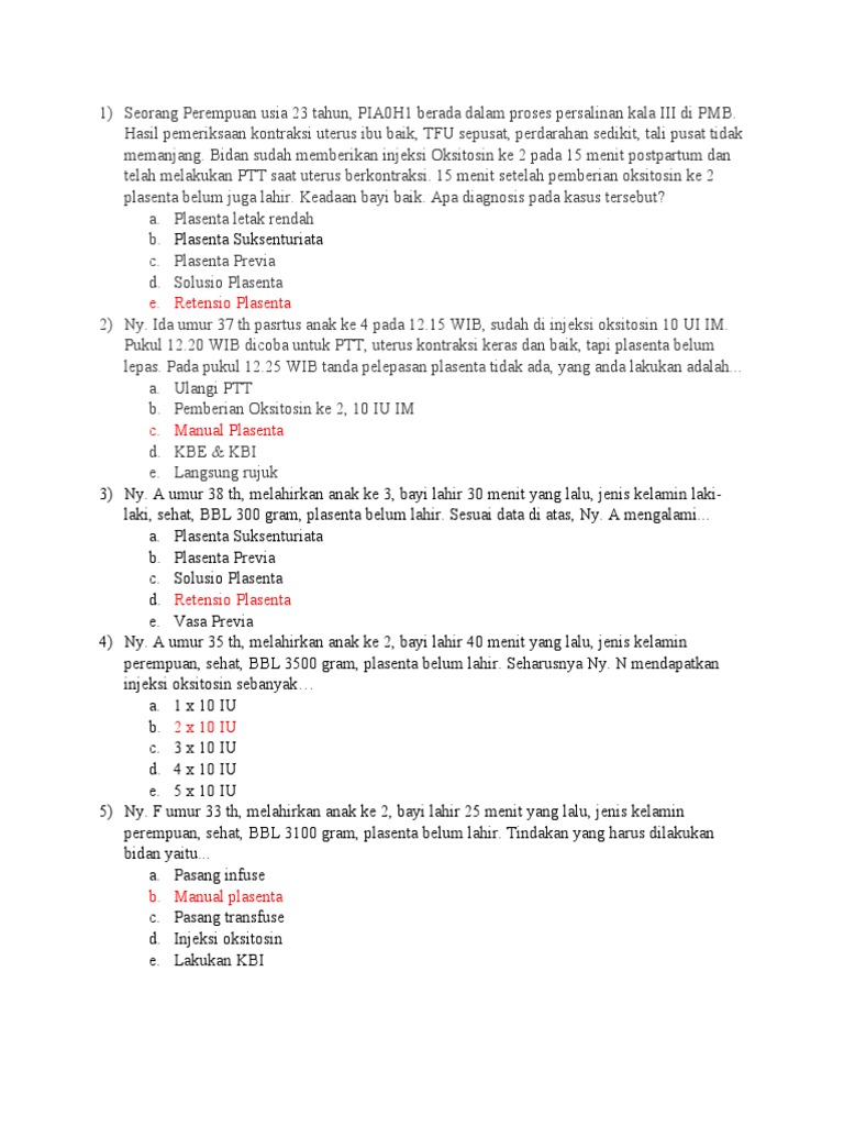 Gadar Maternal Neonatal Fix | PDF | Sains & Matematika