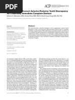 Prosthodontic Diagnostic Index (Pdi) For The Partially Edentulous and ...