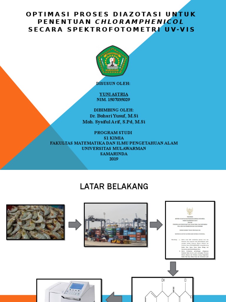 Optimasi Proses Diazotasi Untuk Penentuan Chloramphenicol Secara ...