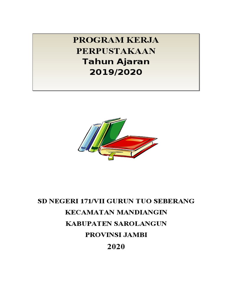 Program Perpustakaan SD - Contoh 1 | PDF