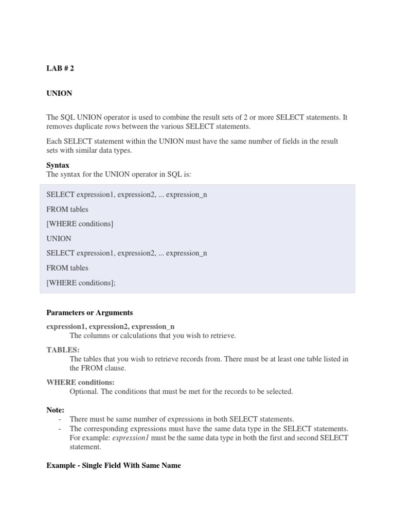 Lab 2 Pdf Pdf Table Database Information Retrieval