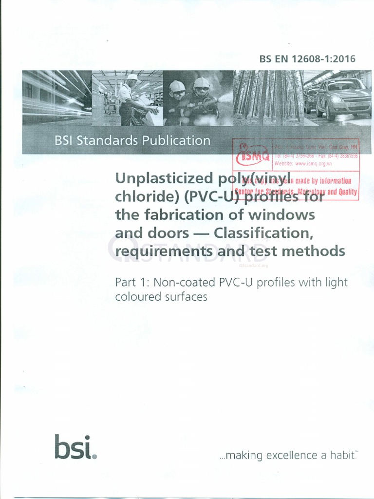 BS en 12608-1-2016 | PDF
