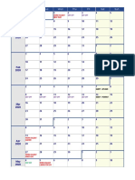 2026 Work Calendar and Shift Schedule | PDF