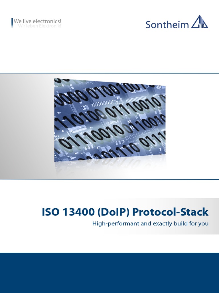 Iso 13400 (Doip) Protocol-Stack: We Live Electronics! | PDF ...