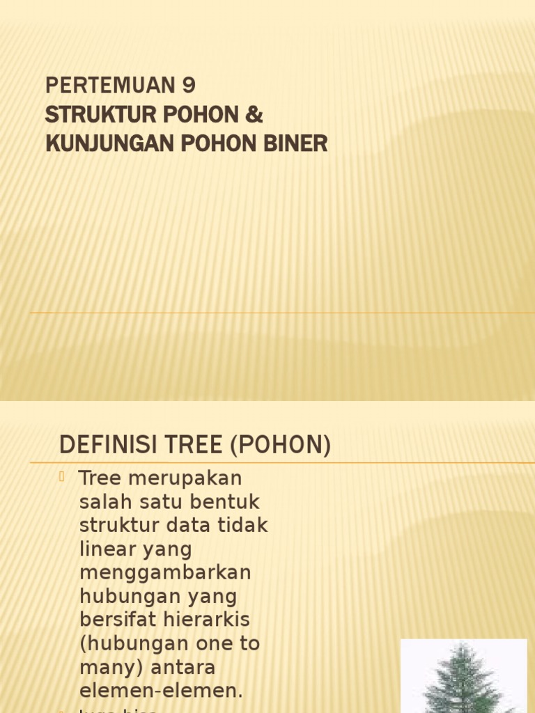 Struktur Pohon Dan Kunjungan Pohon Biner | PDF