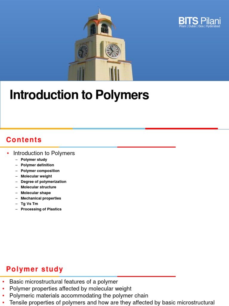 Introductions To Polymers PDF | PDF | Polymers | Polyethylene