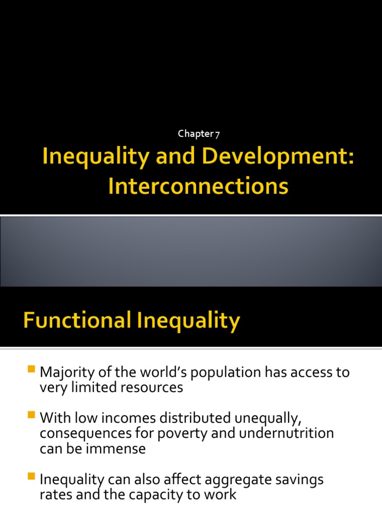Inequality, Growth, and Credit Access | PDF | Economic Inequality ...