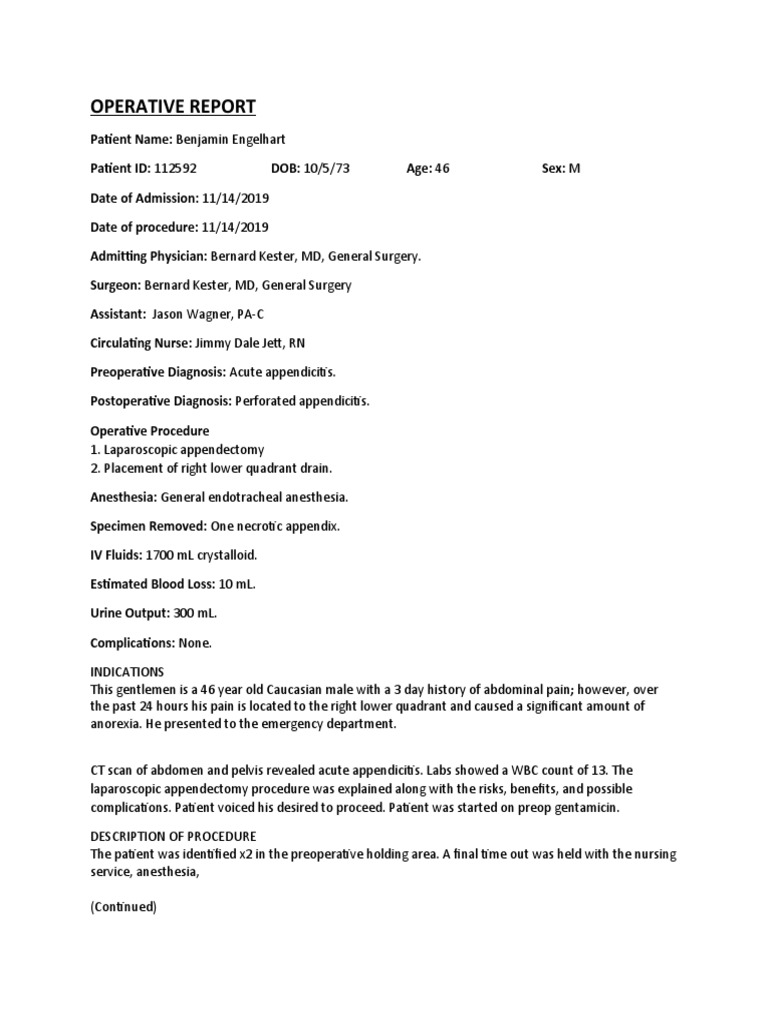 Operative | PDF | Surgery | Medical Specialties