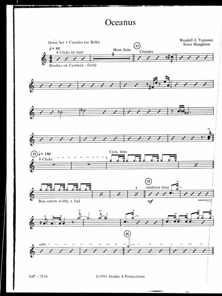 Oceanus - Yoponce, Wendell and Houghton, Steve | PDF