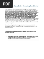 SAP-QM CoA | PDF | Subroutine | Parameter (Computer Programming)