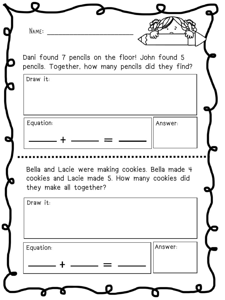 Additionstoryproblems | PDF