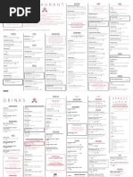 Citrus Trail - Food Menu Revised | PDF | Pancake | Indian Cuisine