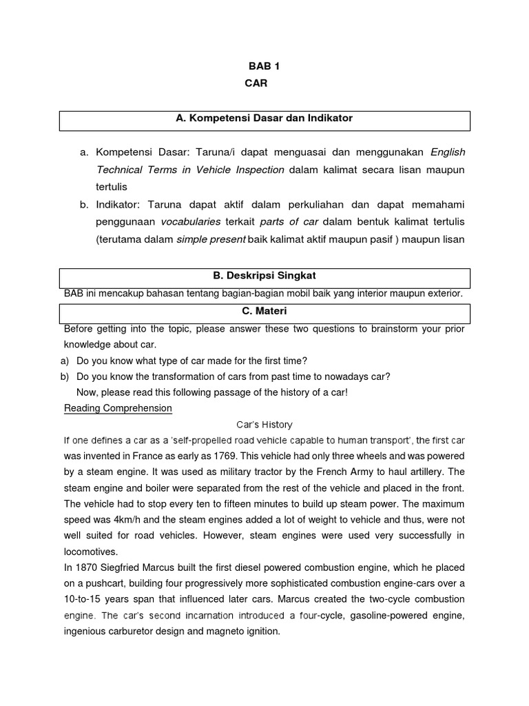 Car PDF | Download Free PDF | Car | Electric Vehicle