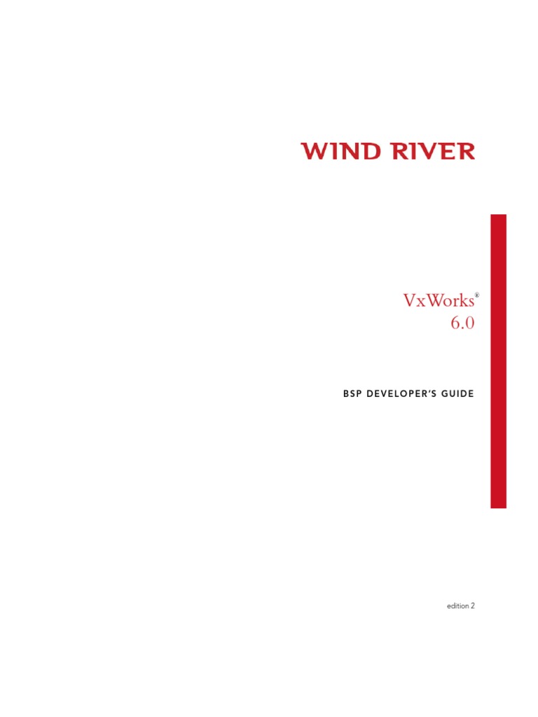 Vxworks BSP Developers Guide 6.0 | PDF | Booting | Operating System