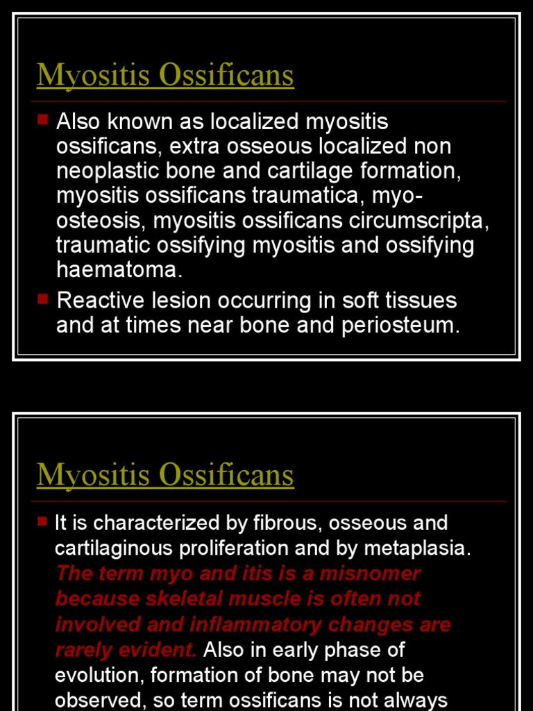6.myositis Ossificans | PDF | Elbow | Anatomical Terms Of Motion