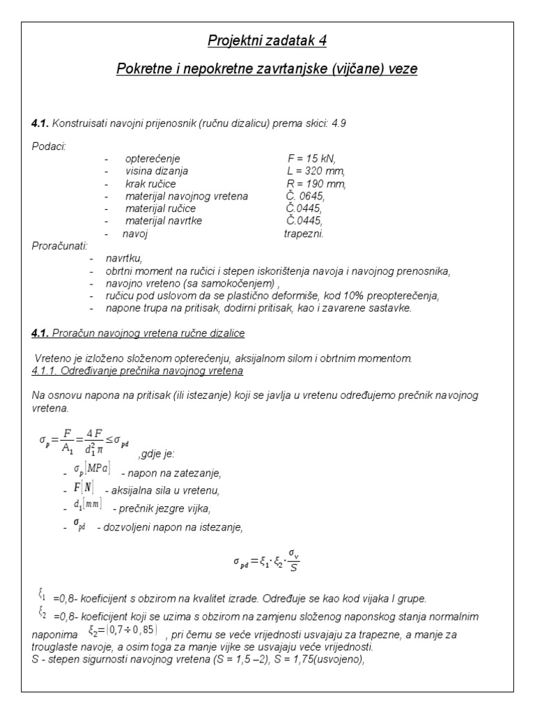 Projektni Zadatak 4 New | PDF