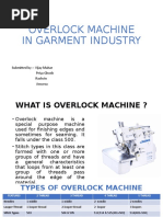 Overlock Machine Parts and Functions Guide | PDF | Sewing Machine ...