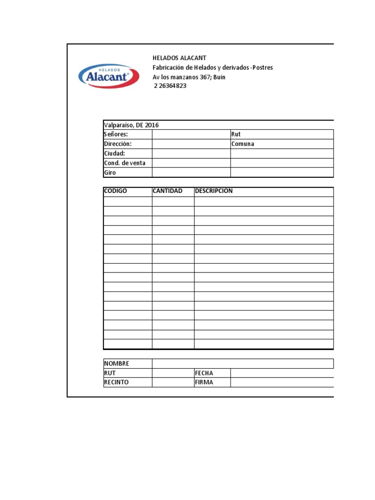 Factura | PDF | Documentos empresariales | Contabilidad