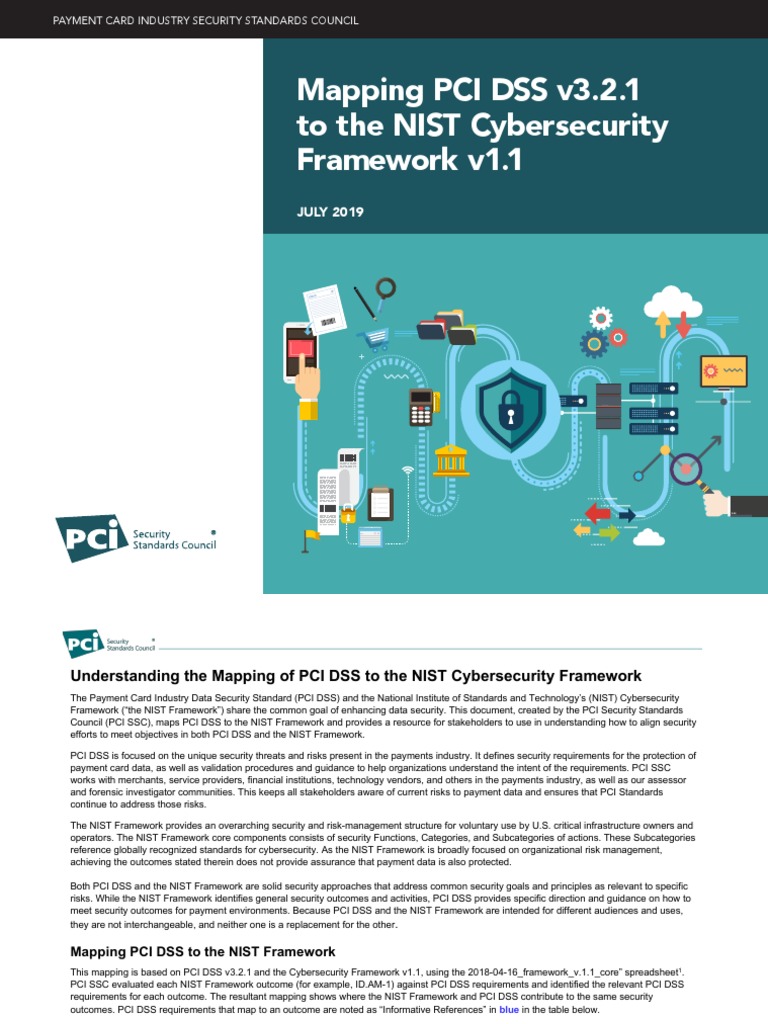 Mapping PCI DSS To NIST Framework PDF | PDF