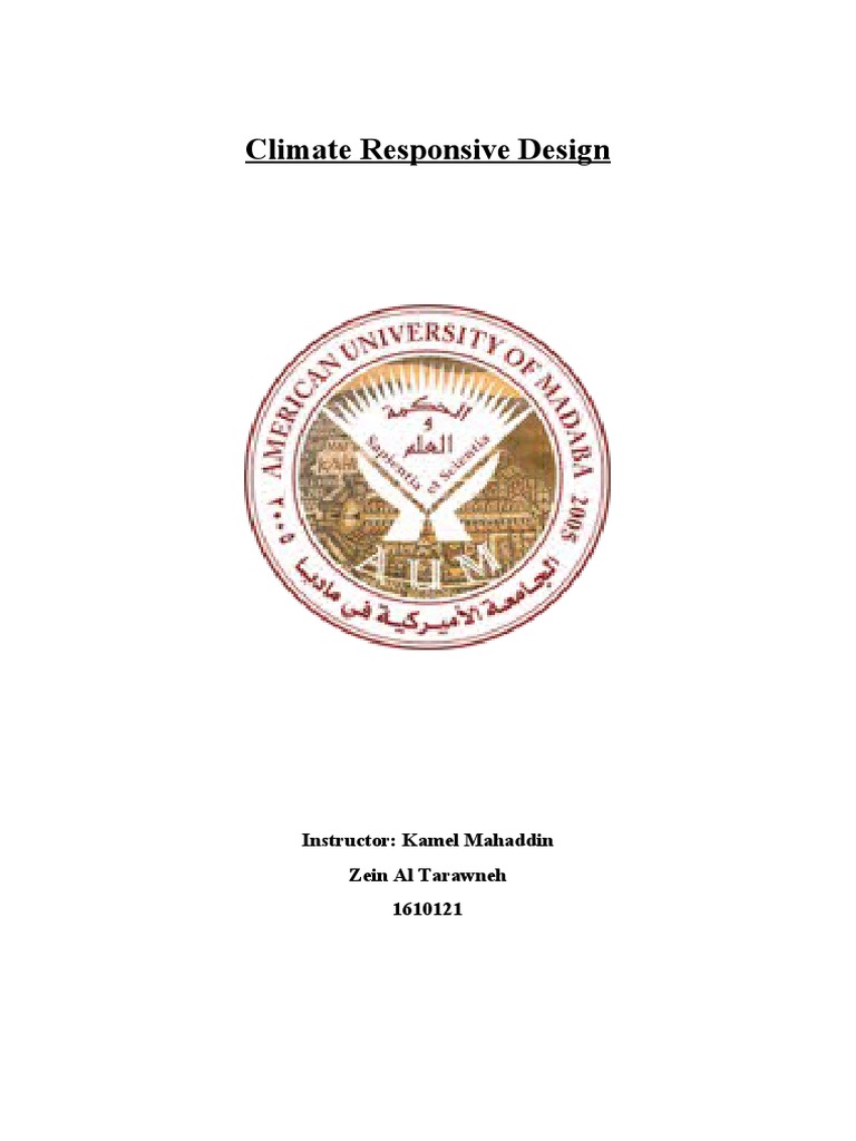 Climate Responsive Design | PDF | Trees | Deforestation