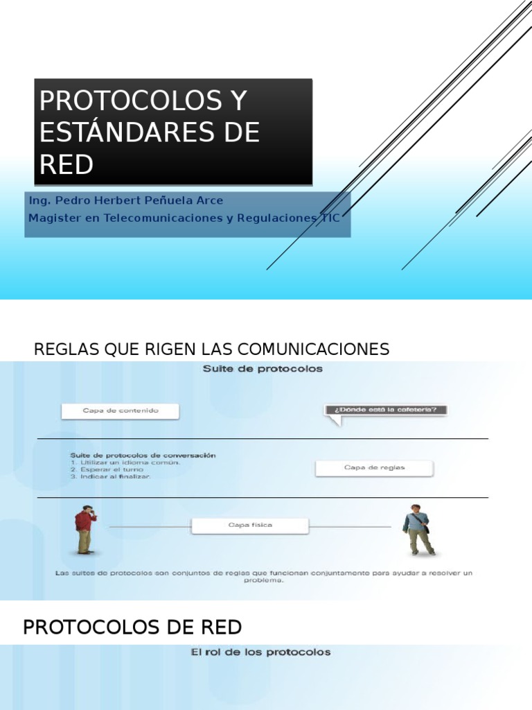 Tema04-05 - Protocolos y Estándares de Red | PDF | Protocolos de internet | Red de computadoras