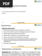 Psychrometric Chart Exercises | PDF