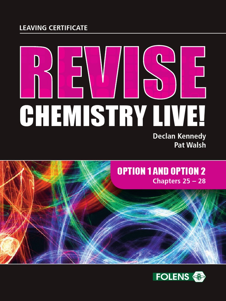 Revise Chemistry Live! Option Chapters | PDF | Nitrogen | Nitric Acid