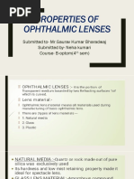 Optical Crosses and Lens Transposition | PDF | Natural Philosophy | Lenses