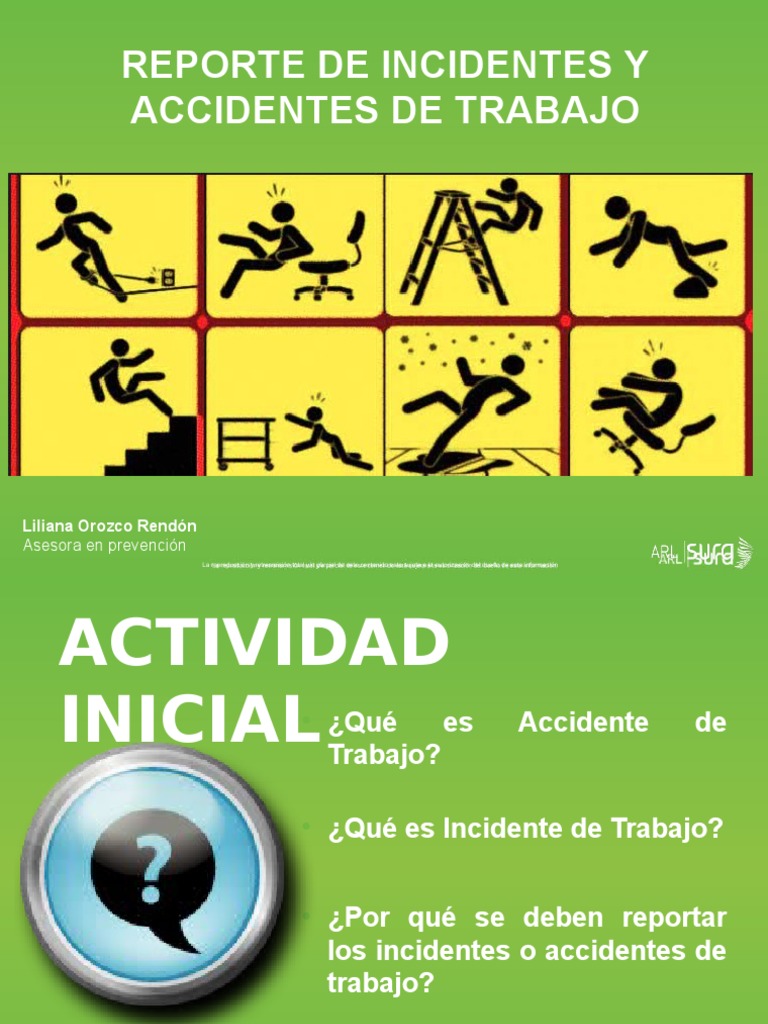 Reporte de Incidentes y Accidentes | PDF | Desastres y Accidentes ...