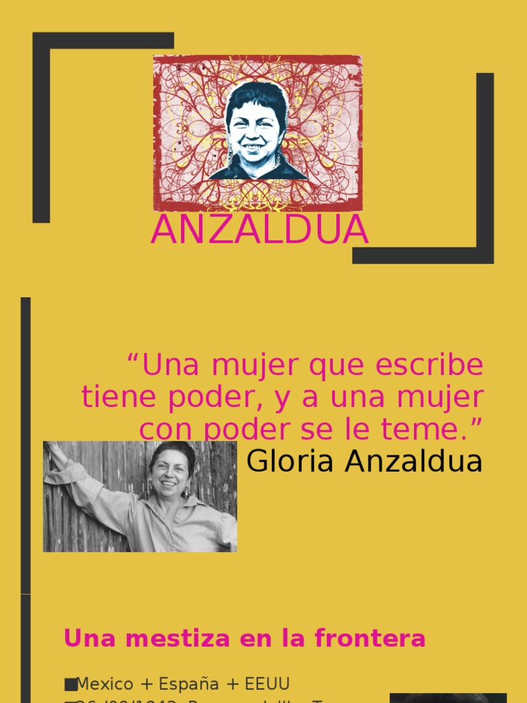 Gloria Anzaldúa - Perfil | PDF | Viajes y turismo | Ficción general