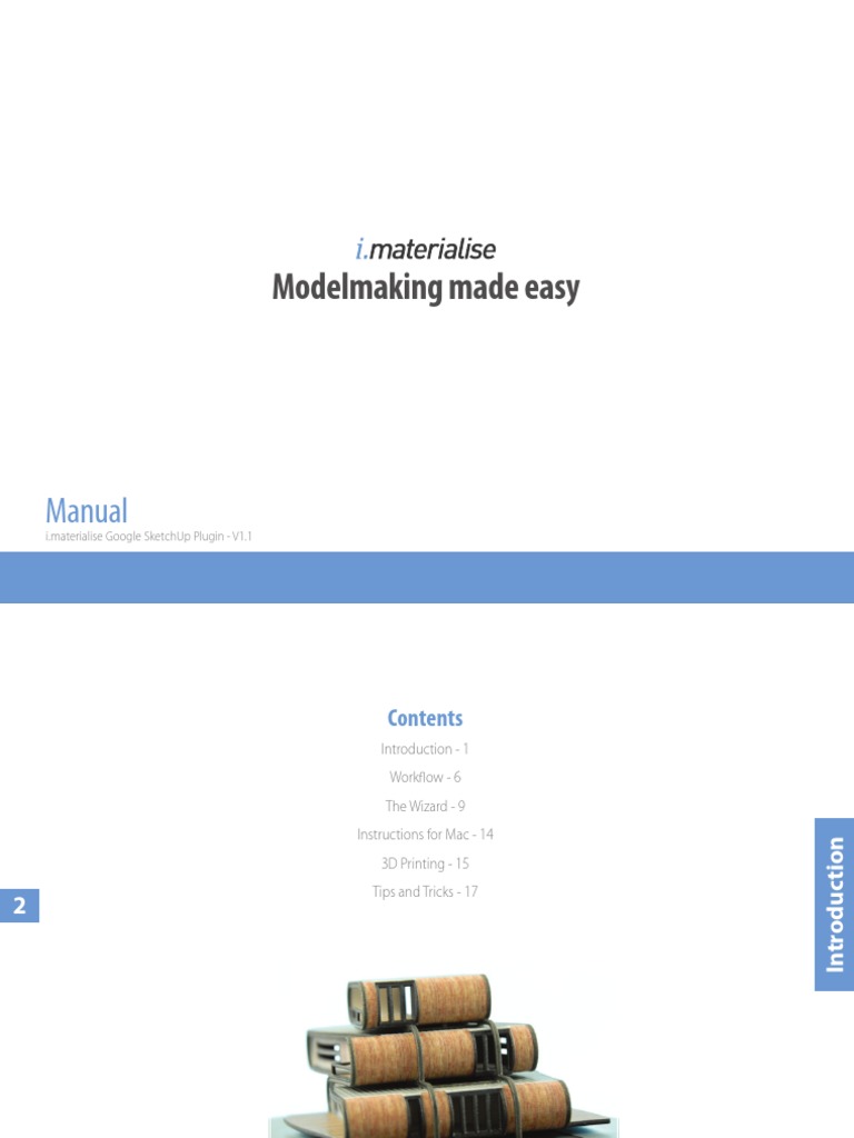 Modelmaking Made Easy: Manual | PDF | Sketch Up | 3 D Printing