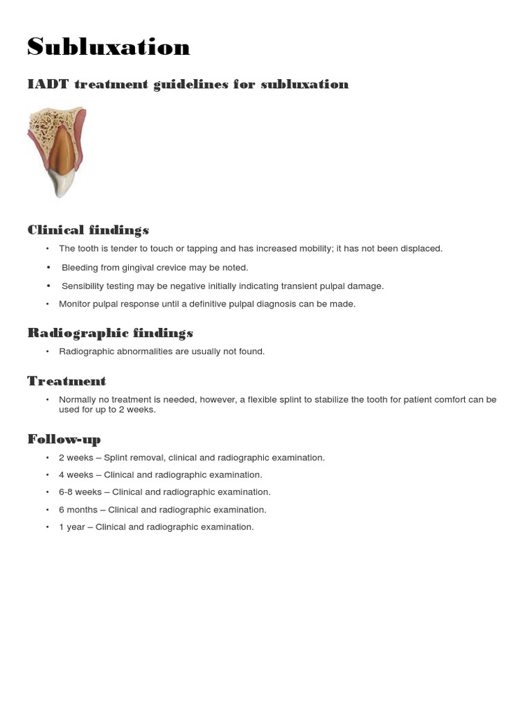 Dental Trauma Guide PDF | PDF | Human Tooth | Periodontology