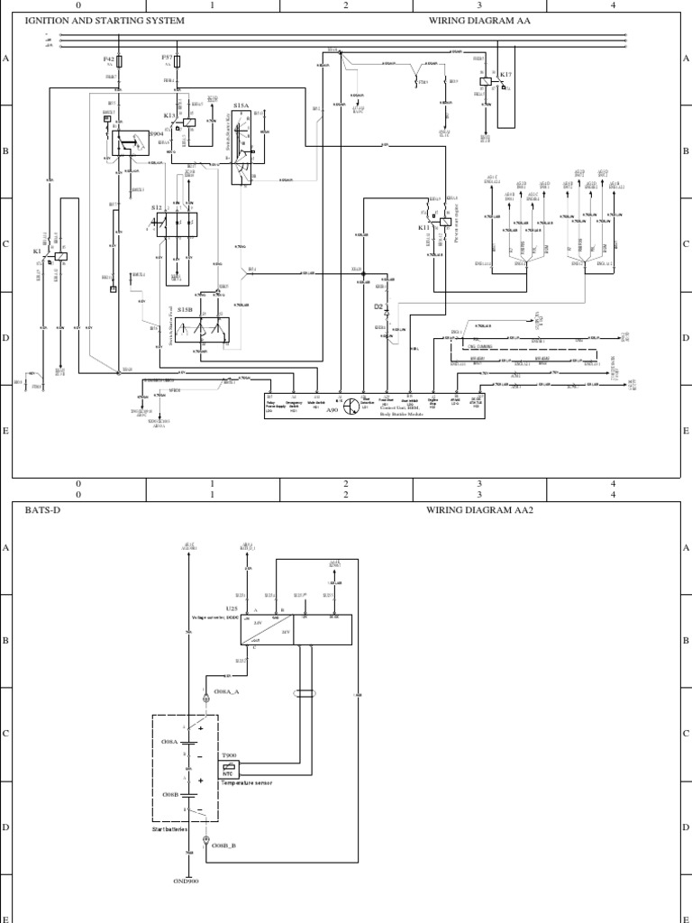 Volvo b12b Electric Diagrams PDF | PDF