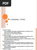 Five Main Branches of Philosophy | PDF | Rationalism | Epistemology