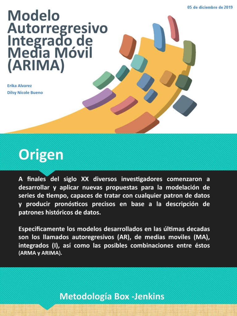 Presentacion Modelos ARIMA | PDF | Modelo autorregresivo | Series de tiempo
