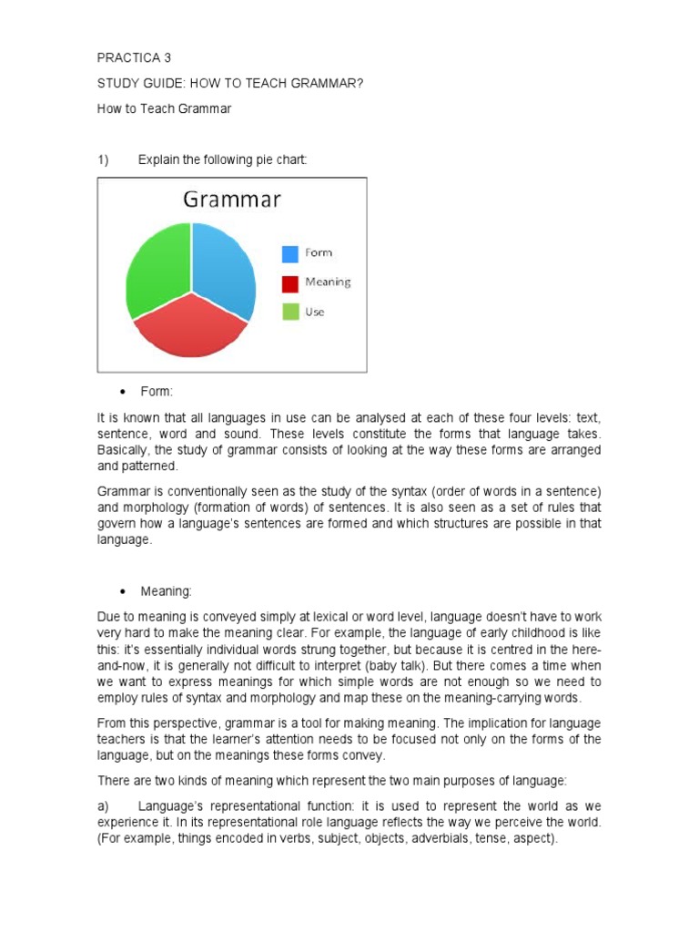 Effective Grammar Teaching Strategies | PDF | Language Acquisition ...