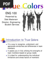 True Colors Team Building Activity | PDF | Psychology | Communication