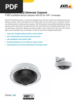 Datasheet Axis p3735 Ple Panoramic Camera en US 443423 | PDF | Camera ...