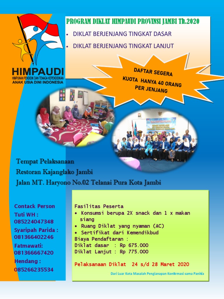 Brosur Diklat 2020 | PDF