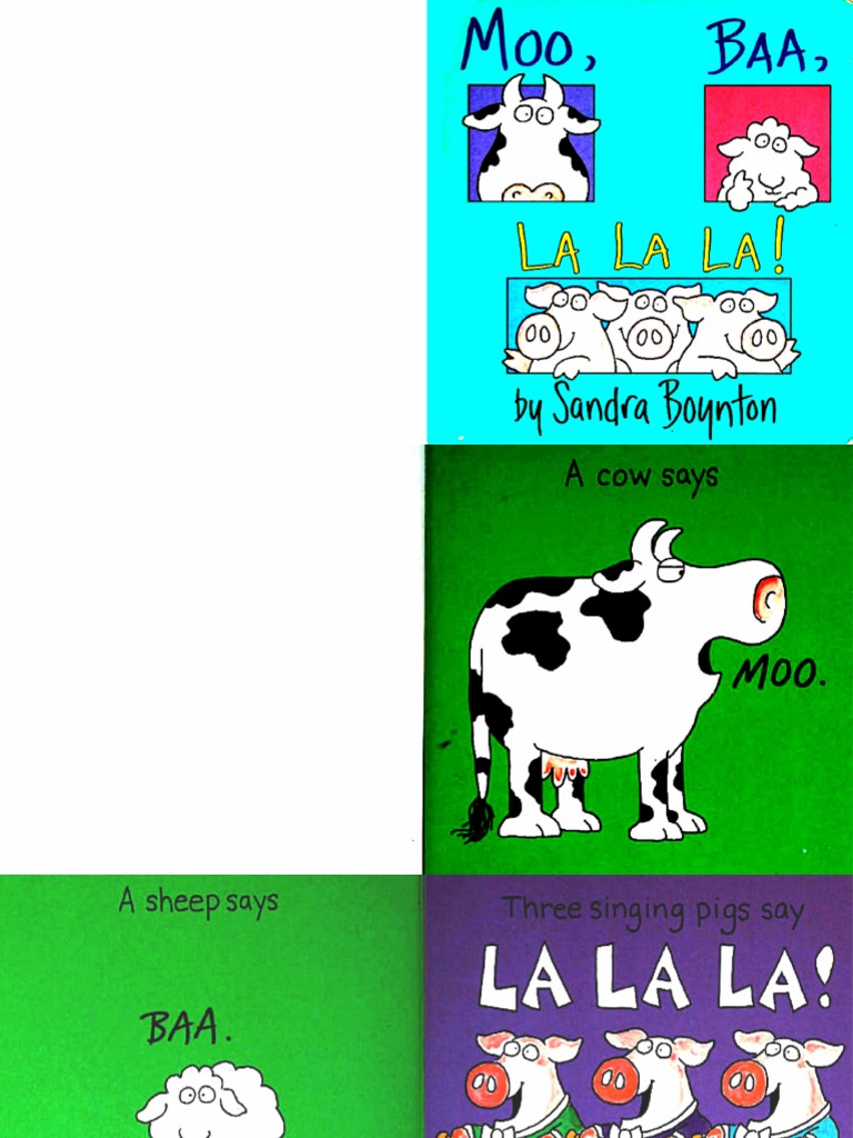 Moo, Baa. La La La | PDF