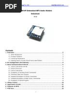 Dfplayer Mini Sku:Dfr0299 | PDF | Arduino | File System