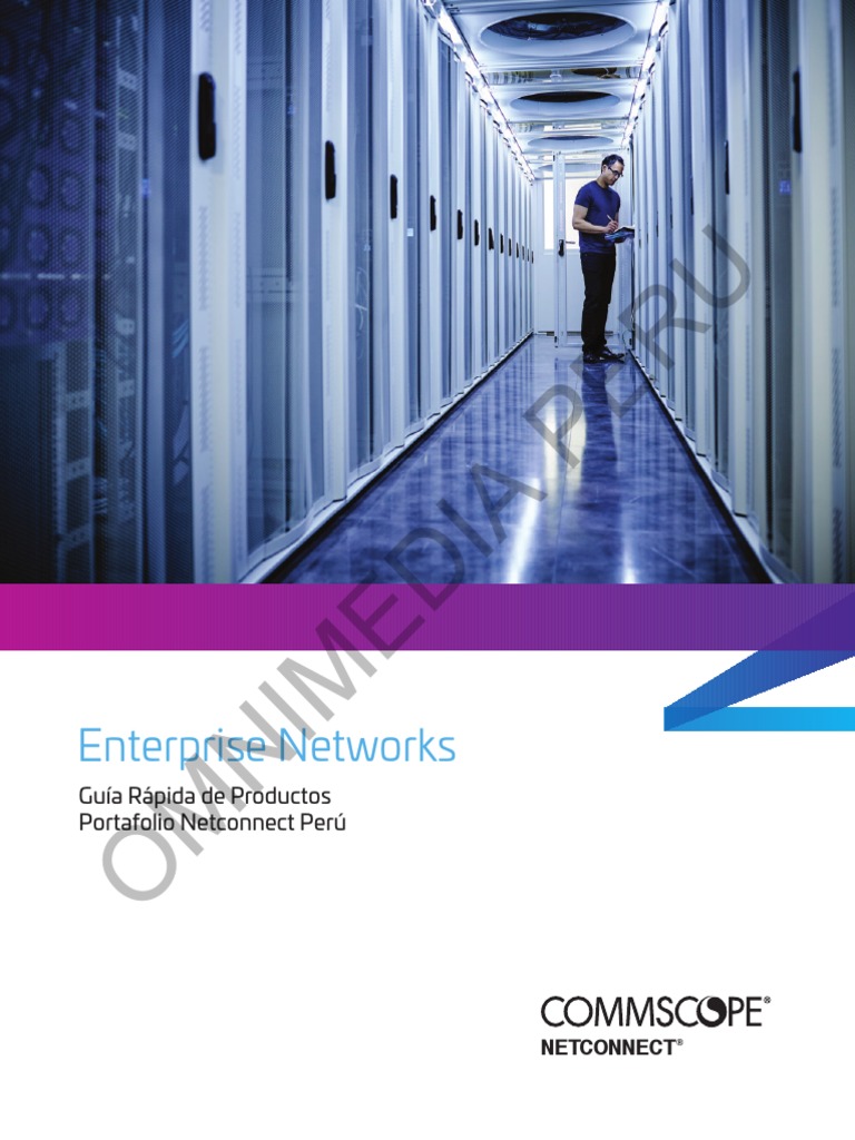 Guia Rapida de Productos Commscope Amp | PDF | Ethernet | Equipo