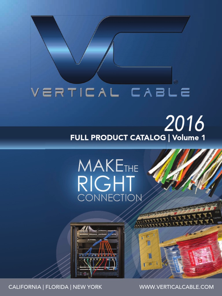 Vertical Cable PDF | PDF | Manufactured Goods | Electronics