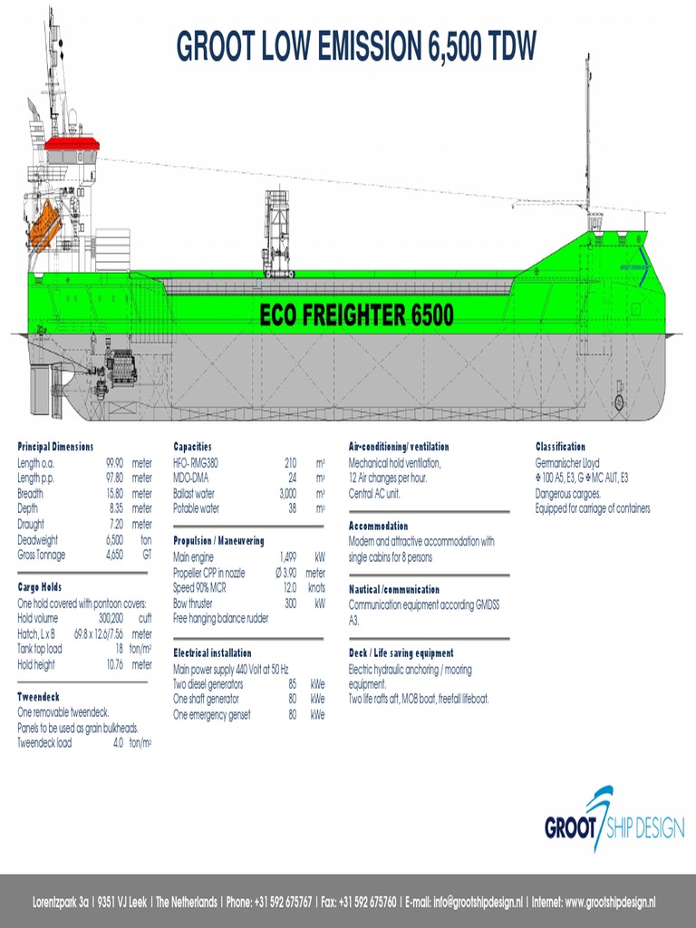 Energy Empress Ship Specifications | PDF | Ships | Watercraft