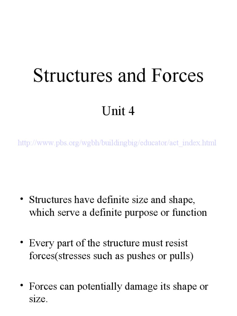 Structures and Forces | Download Free PDF | Friction | Force