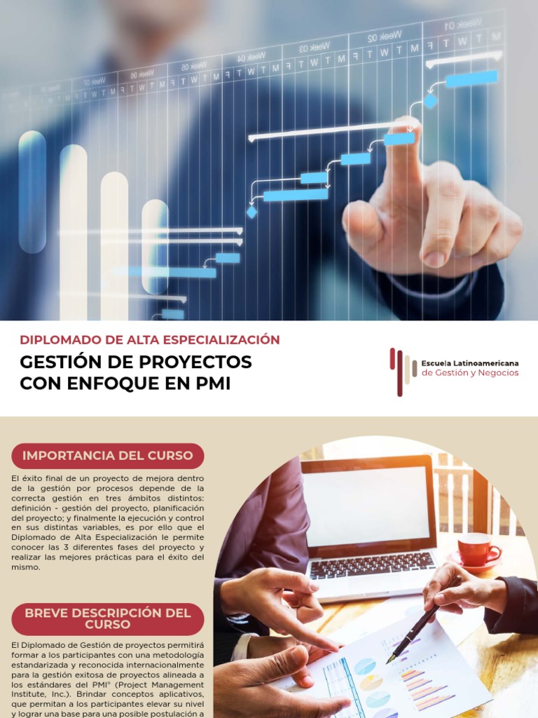 Gestion De Proyectos Con Enfoque En Pmi Pdf Gestión De Proyectos