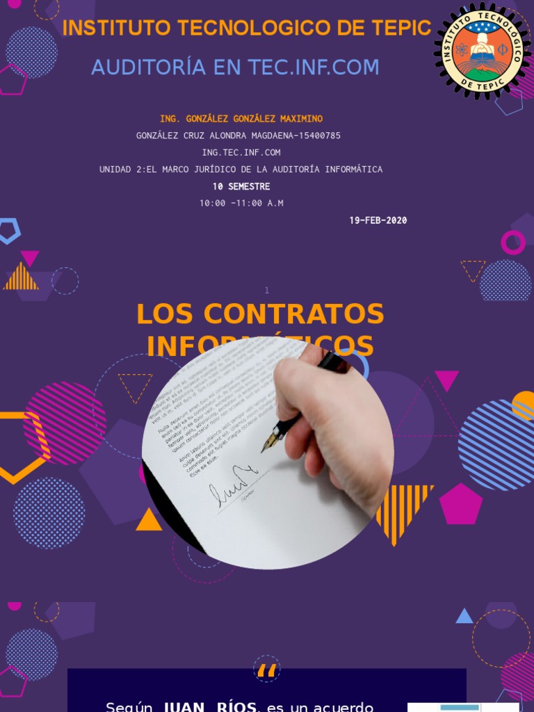 Contratos Informaticos | PDF | Informática | Business